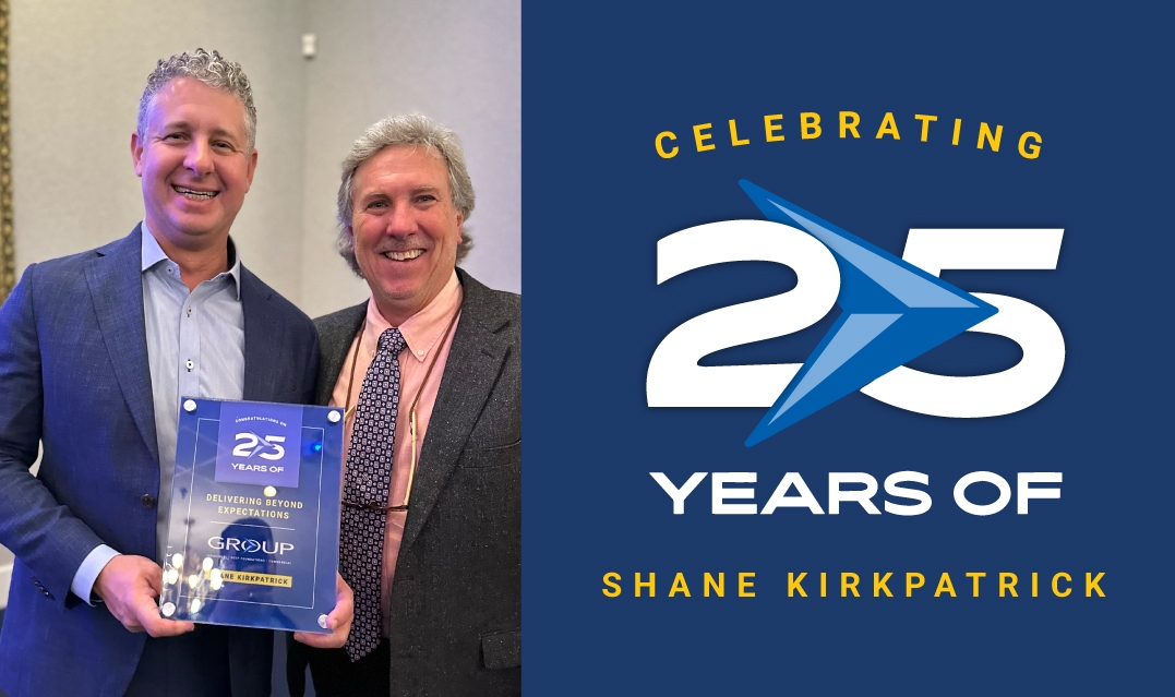 Celebrating 25 Years of Shane Kirkpatrick! | GROUP Contractors